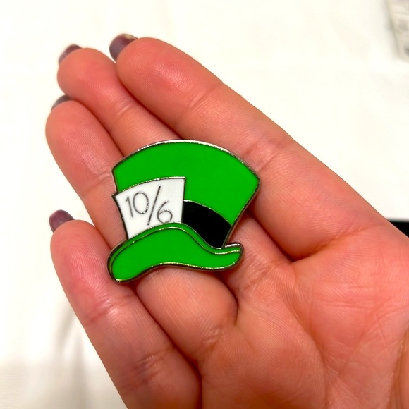 Disney | Other | Alice In Wonderland Disney Mad Hatter Pin | Poshmark